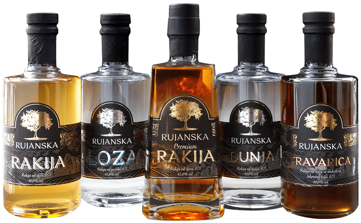Domaća rakija – Online prodaja – Rujanska rakija